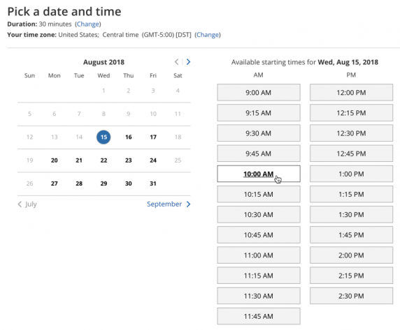 Ending the “When Can You Meet?” Back-and-Forth with Self-Service ...