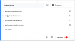 How To Make A Classroom Walkthrough Form in Google Forms & Email Your ...