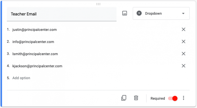 How To Make A Classroom Walkthrough Form in Google Forms & Email Your ...