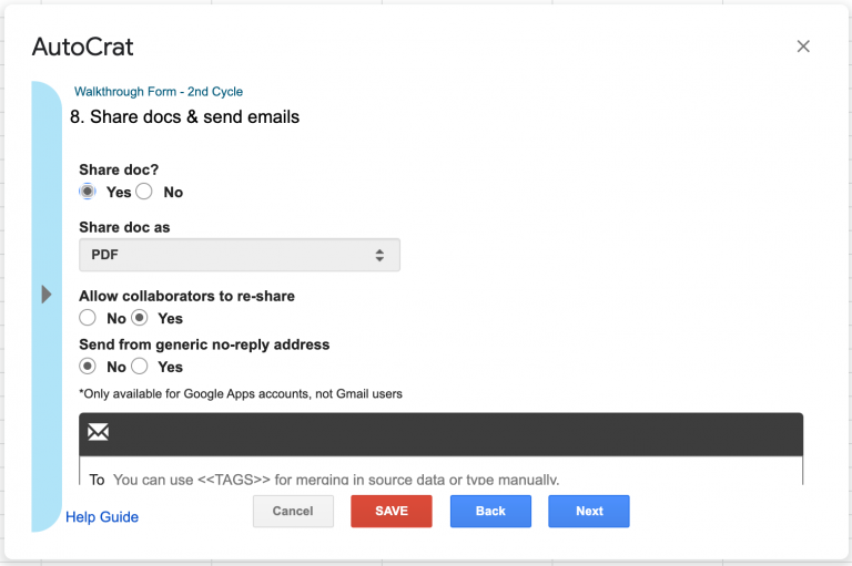 How To Make A Classroom Walkthrough Form in Google Forms & Email Your ...