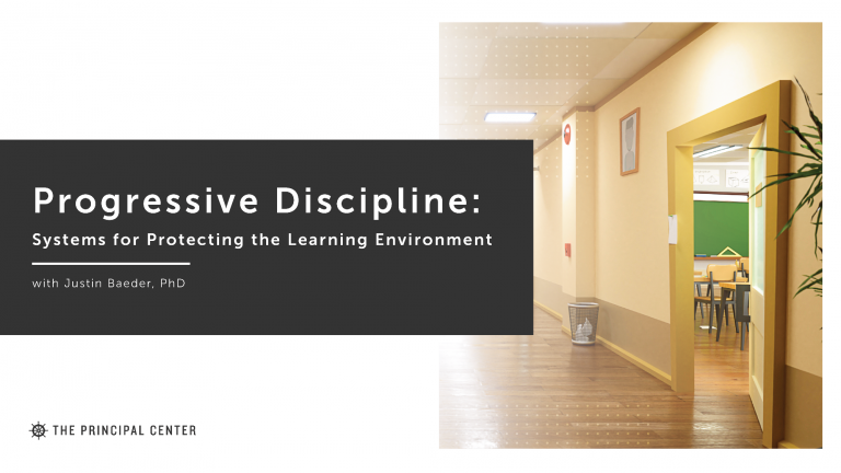 The Principal Center – Building Capacity for Instructional Leadership - The Principal Center