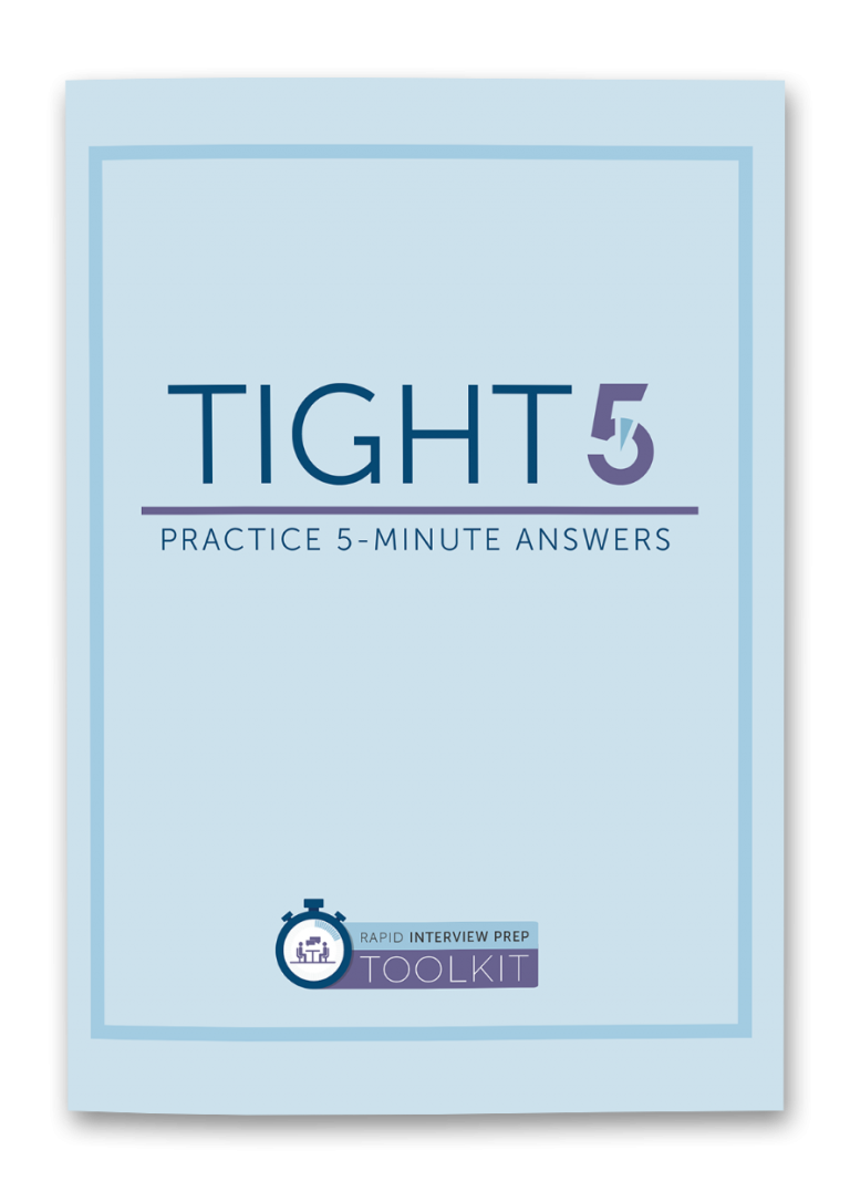 Rapid Interview Prep Toolkit - The Principal Center